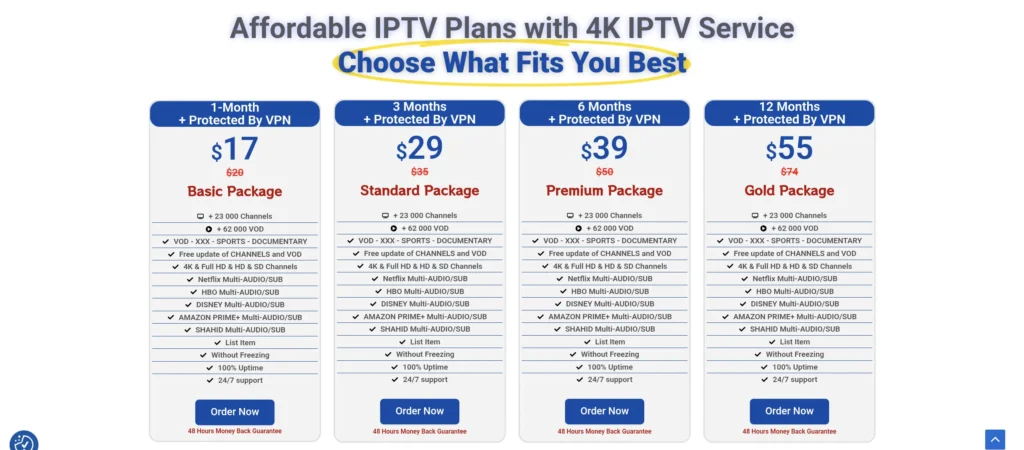 4K IPTV Service 2025 – Affordable, Ultra HD Streaming & Cheap IPTV - 4K IPTV Service